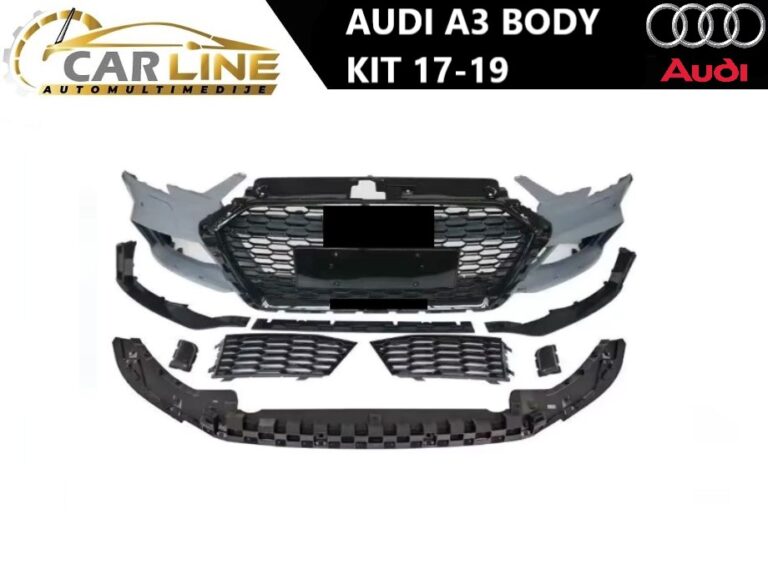 AUDI A3 BODY KIT 17-19 – Xenon Sijalice, Led Oprema, Auto multimedije