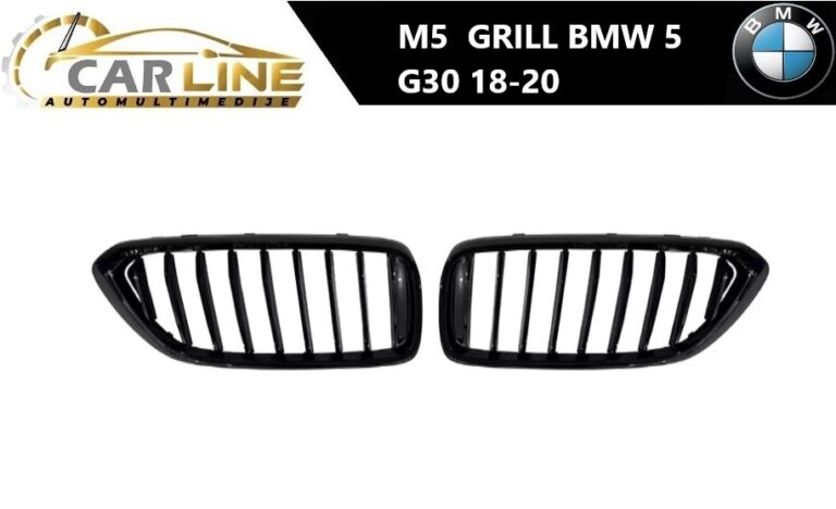 BMW 5 G30 M5 PREDNJI GRILL MASKA 18-20 – Xenon Sijalice, Led Oprema ...
